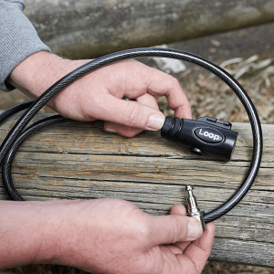Blue Badge Insurance Mobility Scooter Loop Lock | Rehab Hire & Sales